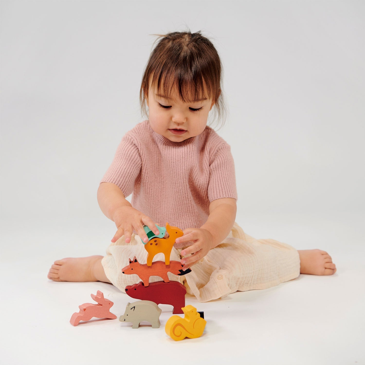 Mentari Happy Stacking Forest Wooden Stacker